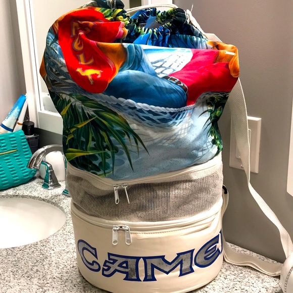 Joe Camel | Storage & Organization | Vintage Joe Camel Beach Bag | Poshmark